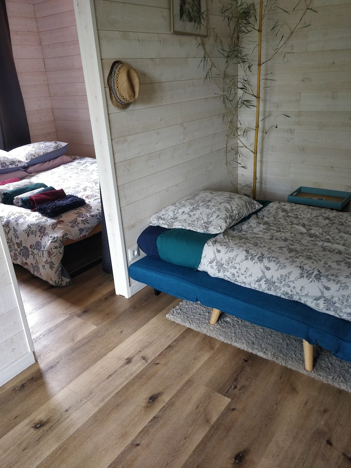Le P'tit Chalet Indépendant Dans Notre Jardin - Sarthe
