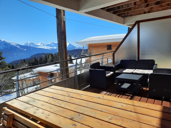 Appartement 4 Pers, Pied Des Pistes, Vue Montagne - Chamrousse