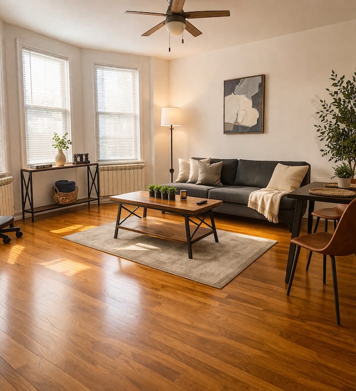 Bright Nyc Apartment Near Manhattan • Free Parking - New York City