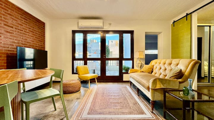 Rare Find! Cozy Quiet Loft W Patio Pool & Security - Buenos Aires