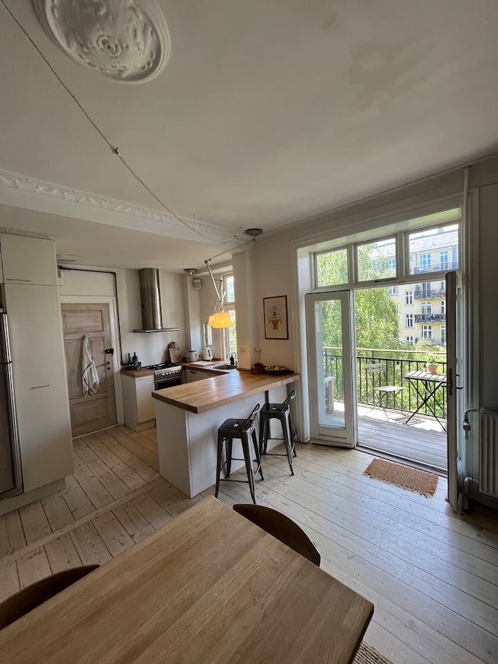 Wonderful Apartment With Spacious Balcony - Copenhagen