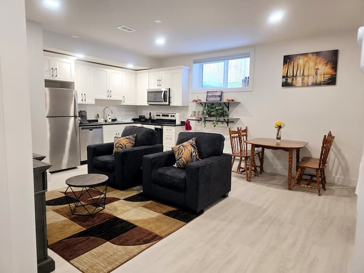 Brand New, Fully Furnished 1 Bed Basement-suite - Saskatoon