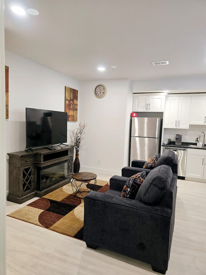 Brand New, Fully Furnished 1 Bed Basement-suite - Saskatoon