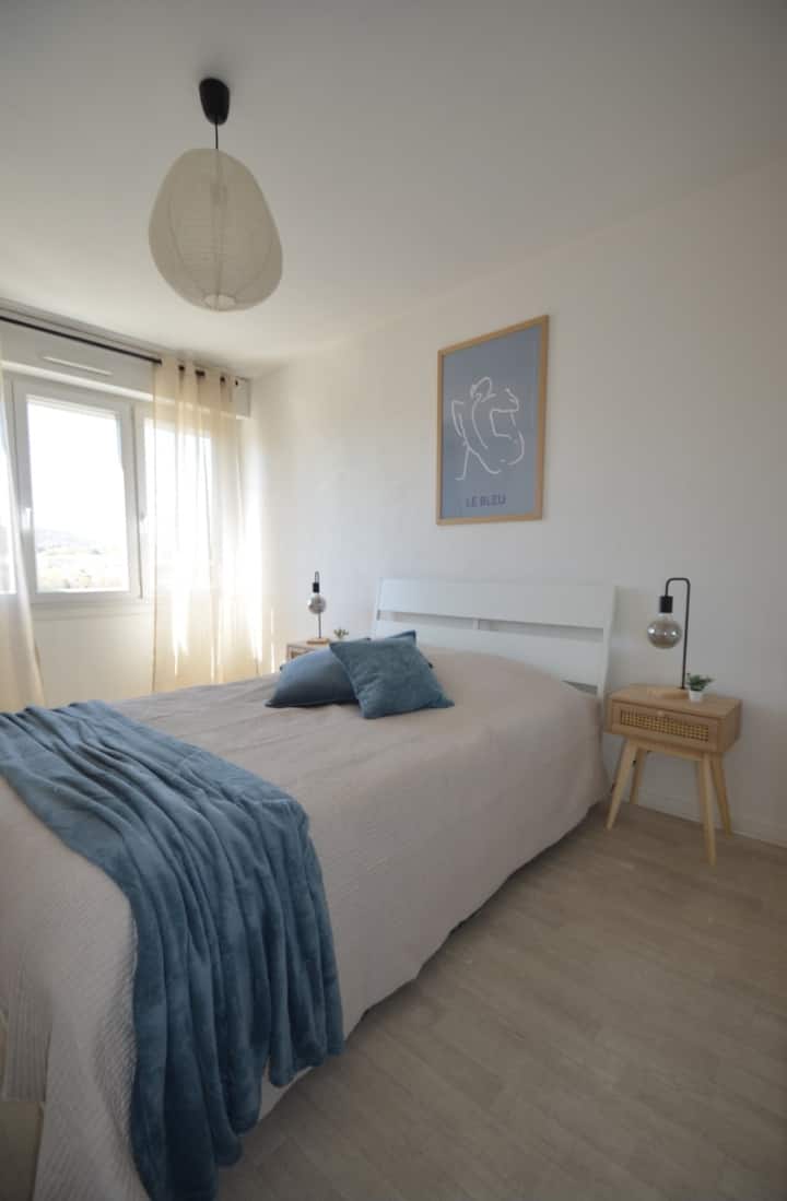 Le Panorama D'exception-65m2- Parking Privé-s/sol - Metz