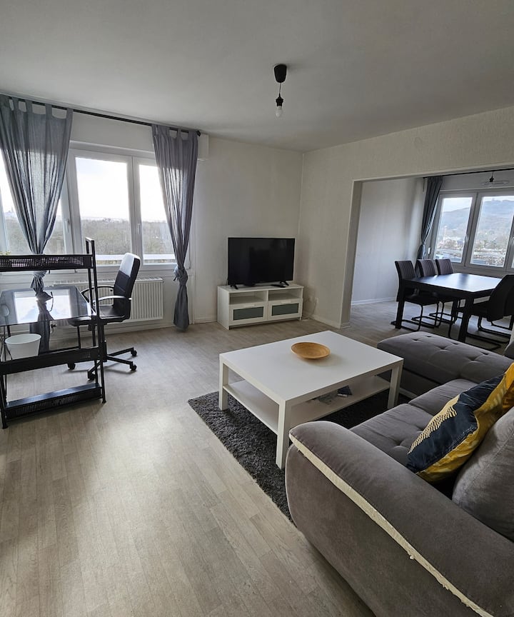 Le Panorama D'exception-65m2- Parking Privé-s/sol - Metz