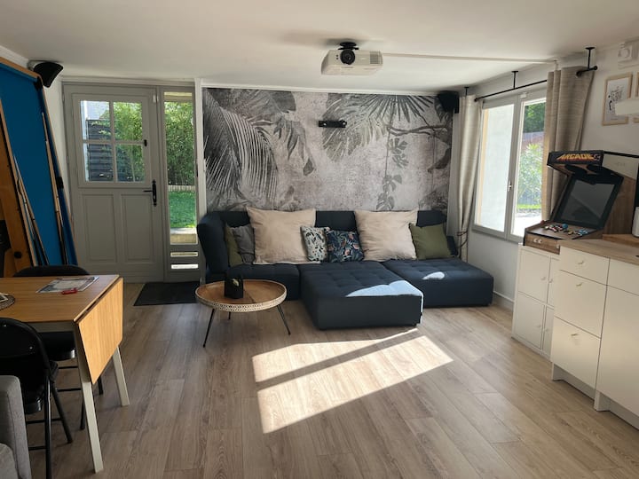 Bel Appartement, Salle Cinéma, Parking Privé - Saint-Symphorien-d'Ozon