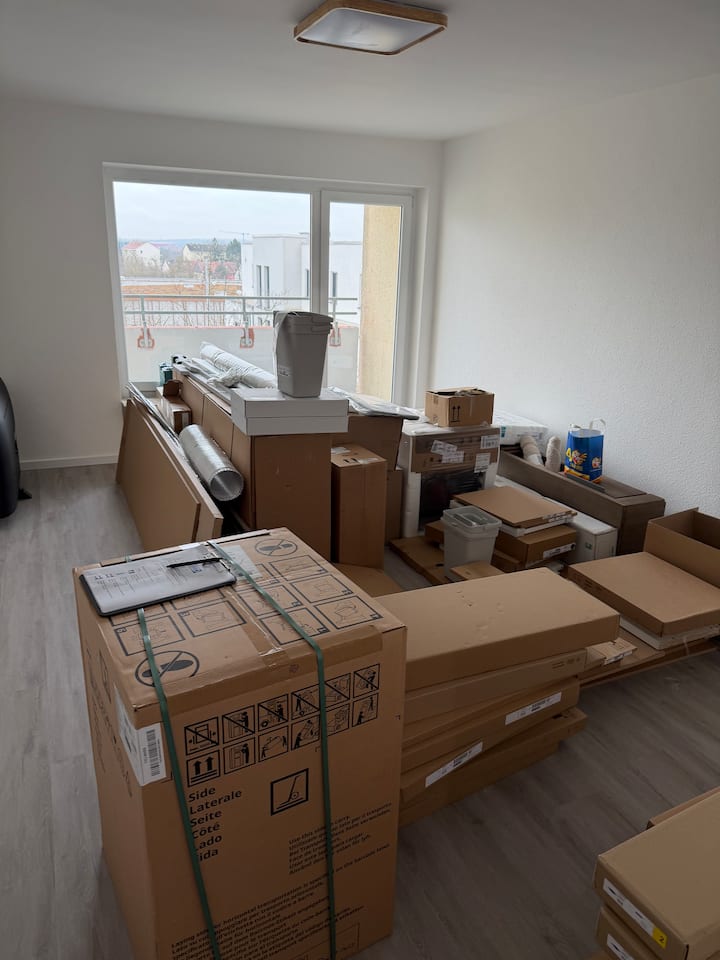 1 Zimmer Apartment, Balkon Mit Badezimmer & Küche - Mainz
