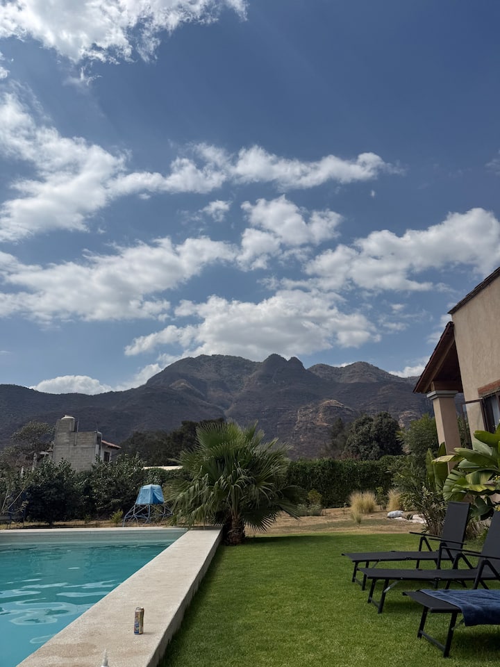 Casa Con Espectaculares Vistas De Malinalco - Malinalco