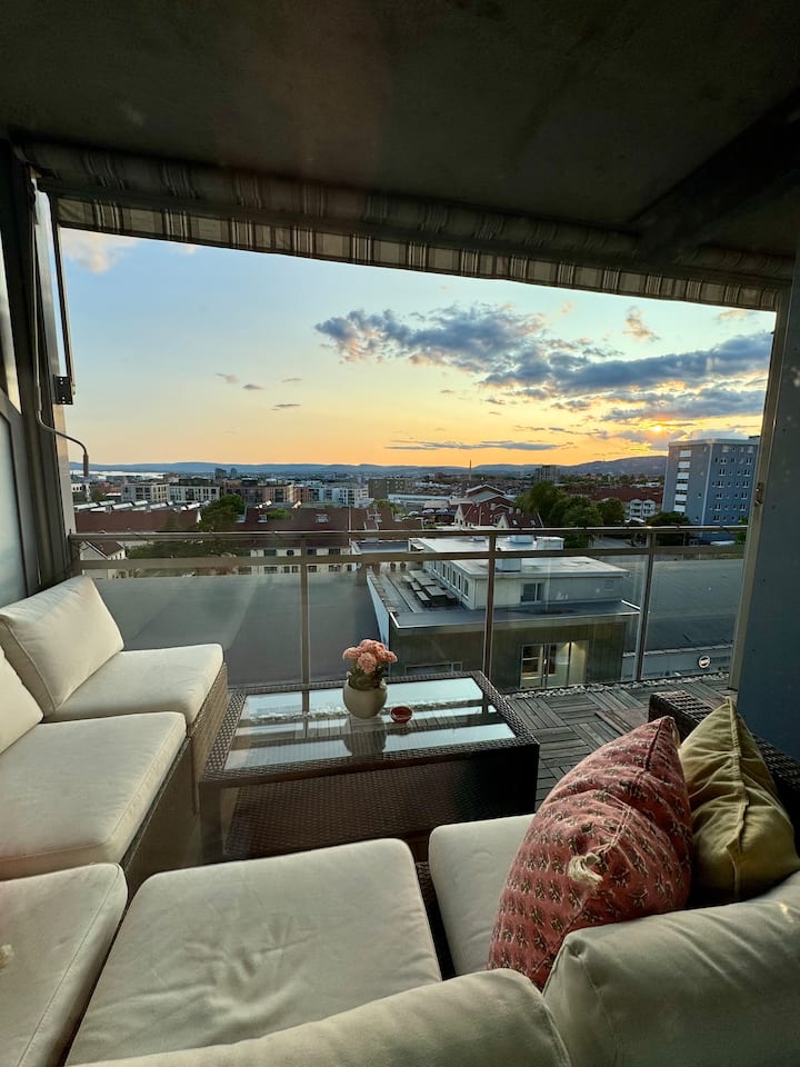 2-roms M/ Veranda Og Panoramautsikt Utover Oslo - Oslo