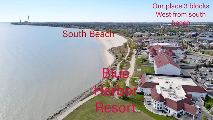 3 Blocks Walk From Lake Beach House 1 Br1bd - Sheboygan, WI