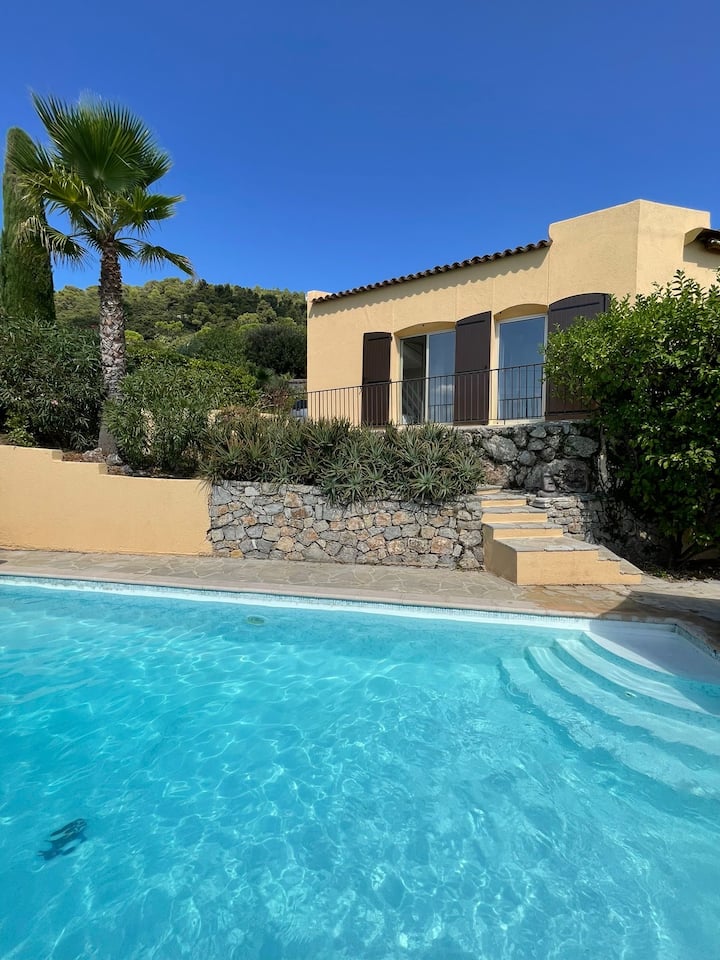 Villa 10 Couchages, Piscine, Vue Mer-le Tignet 06 - Peymeinade