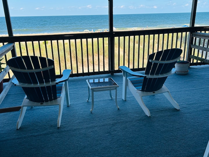Direct Oceanfront Quiet Getaway With Large Deck - Fenwick Island, DE