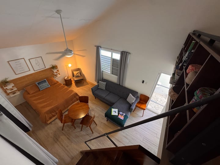 Clean & Breezy Solar Casita/loft : Pool, Ac, Wifi - Aguada