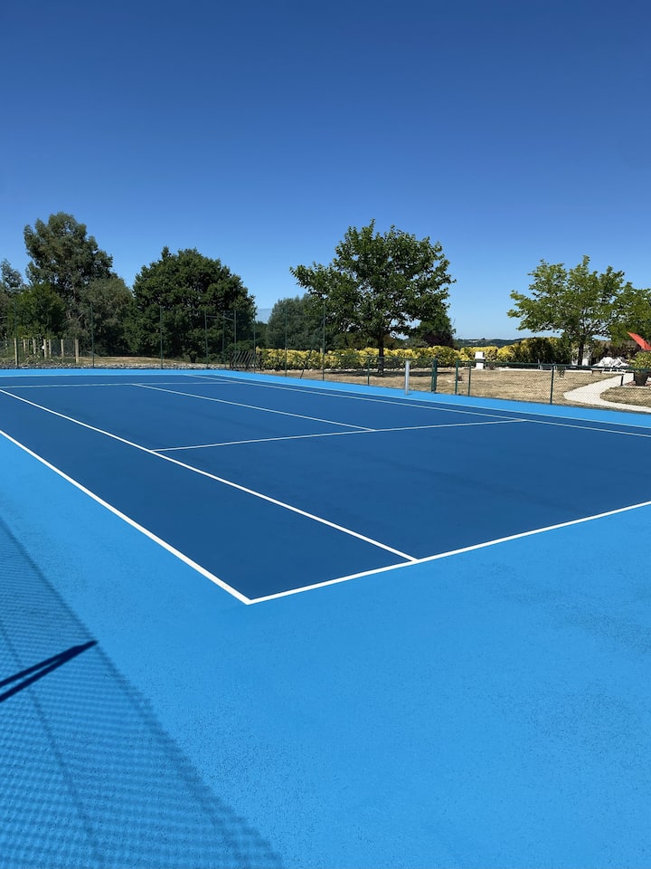 Maison Avec Piscine Couverte Et Tennis Privé - Aquitaine