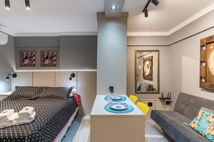 Studio Conforto 57 - C/garagem E 400m Da Paulista - São Paulo