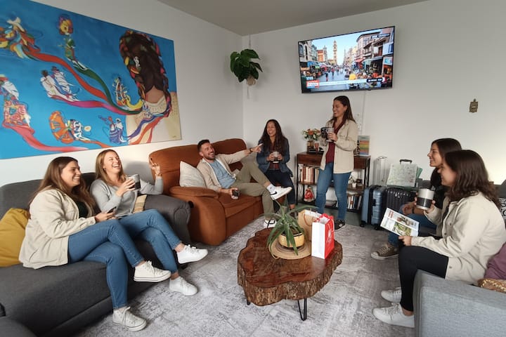 1 Hogar Colibrí Centro 19 Pax 6 Hab · Cocina+estac - Oaxaca