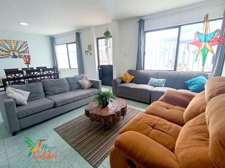 1 Hogar Colibrí Centro 19 Pax 6 Hab · Cocina+estac - Oaxaca