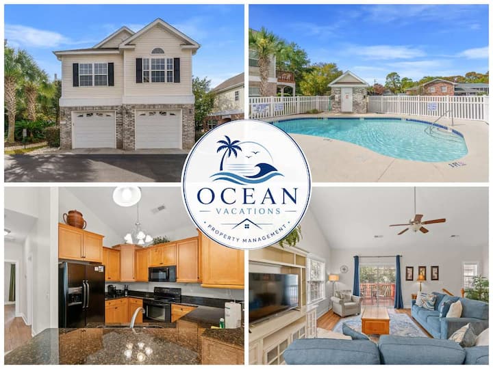 4br Sleeps 10 | Walk To The Beach | Pool - (2131)