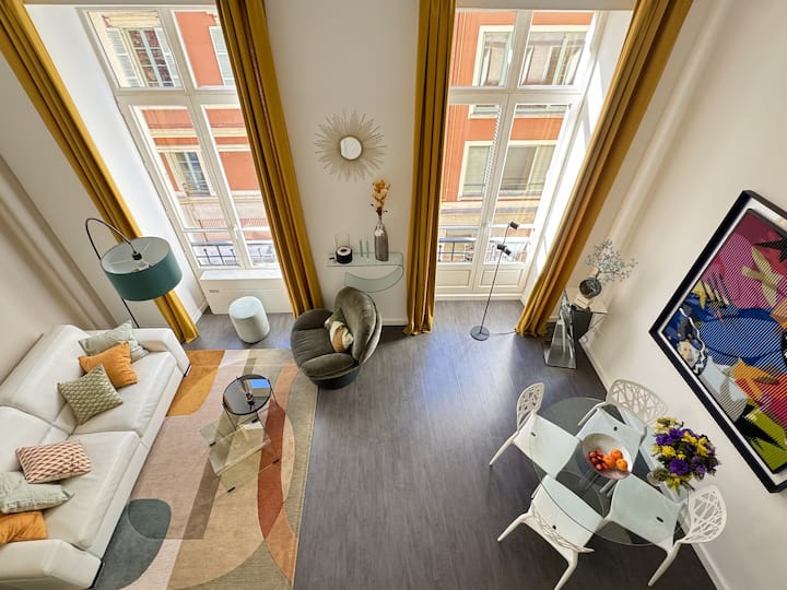 Place Masséna - 200m Plage - Studio Luxe Climatisé - Niza