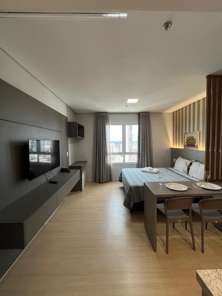Excelente Studio Proximo Ao Shopping Bougainville - Goiânia