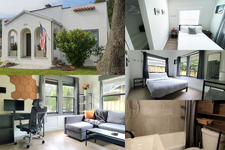 Spacious Tampa Heights Duplex For Business Travel - Tampa, FL