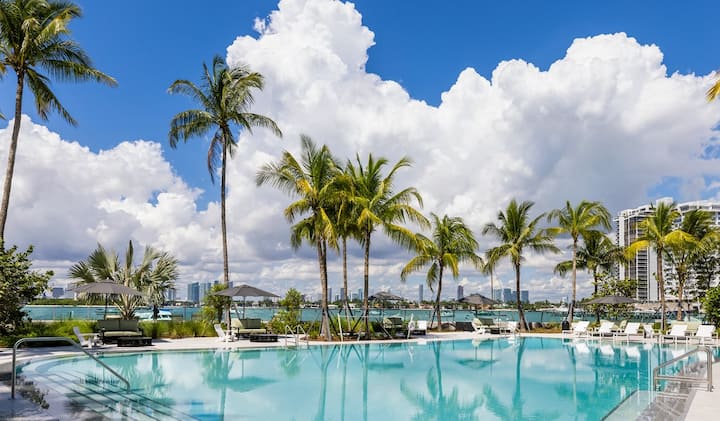 Luxury 1br Miami Beach Condo | Bay View, Pool&gym - Miami Beach