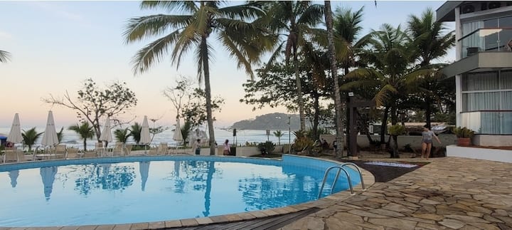 Apartamento Pé Na Areia Toninhas - Ubatuba