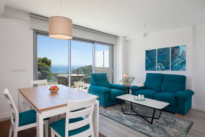 Spectacular New Apartment With Incredible Sea Vie - Costa del Sol Occidental