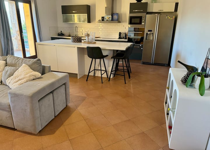 Agreable Maison De Ville Avec Son Grand Jardin - Propriano