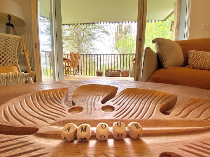 Calme Bohème · Balcon Vue Parc & Lac - Yvoire