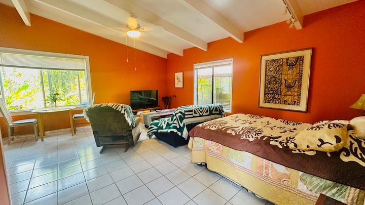 Cute Guest Casita, Great Wi-fi, Convenient, Garden - Pāhoa, HI