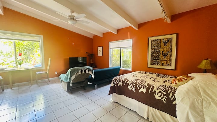 Cute Guest Casita, Convenient, Great Wi-fi, Garden - Pāhoa, HI