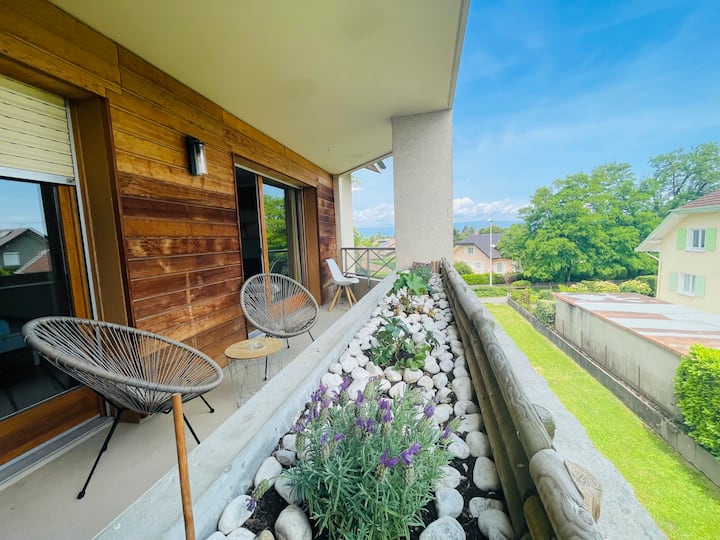 La Mésange, Vue Montagnes à Deux Pas Du Lac - Thonon-les-Bains