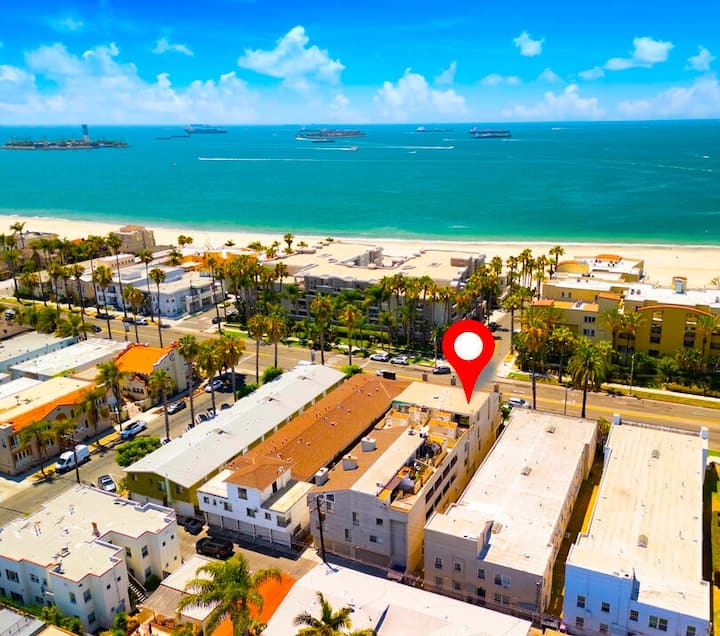 5-bed Beach Pad: Ac,patio, Parking, Next To Beach - カーソン, CA