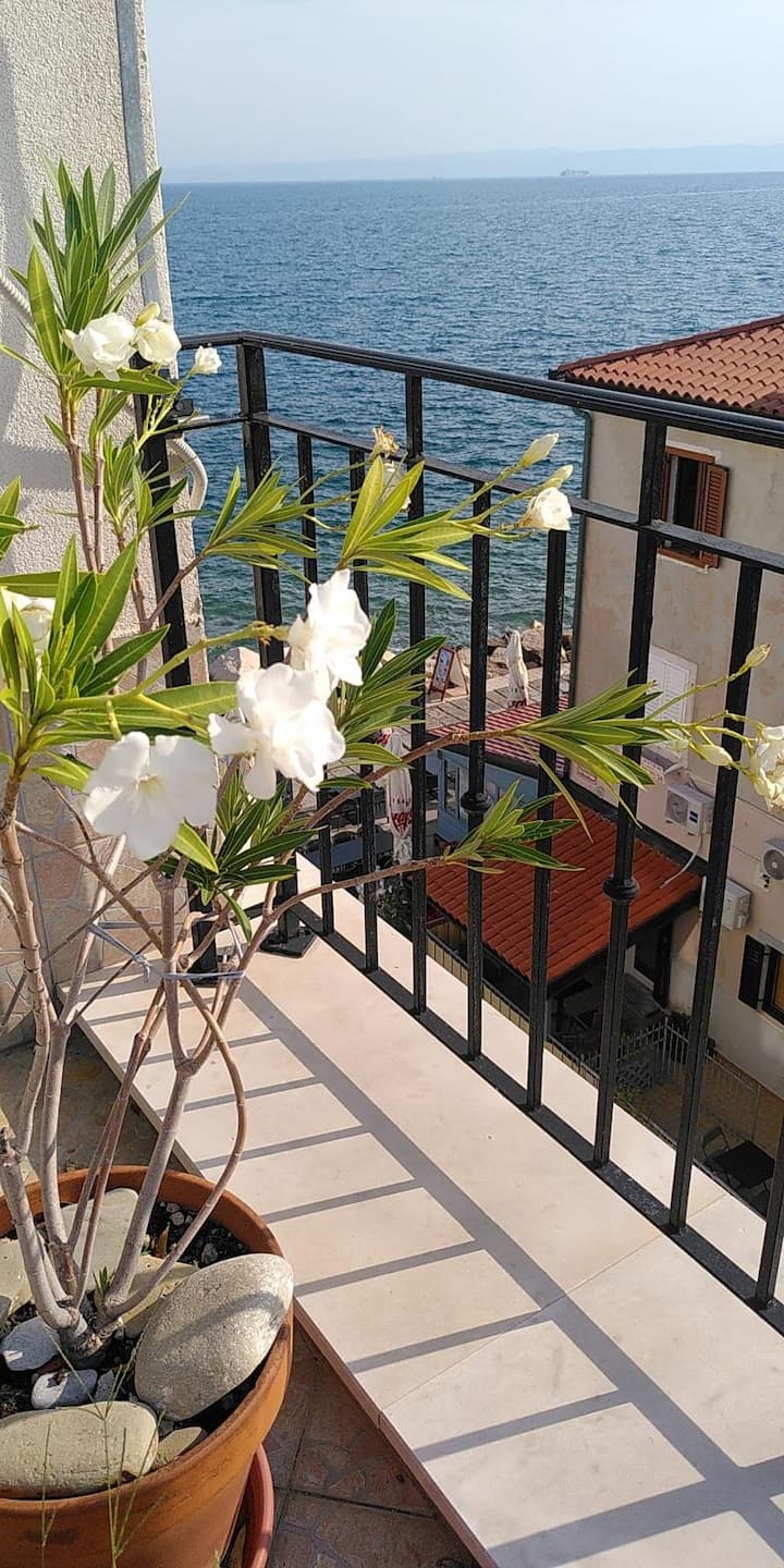 Beachfront Apartment With Big Terrace - Portorož