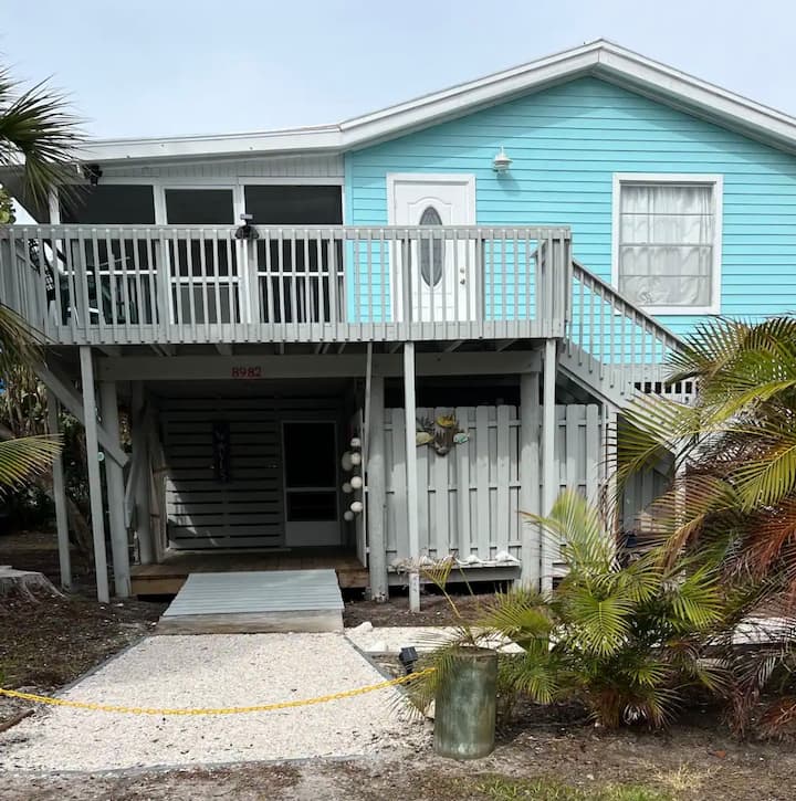 Secluded Beach House Steps To A Sandy Beach On Lgi - Boca Grande, FL
