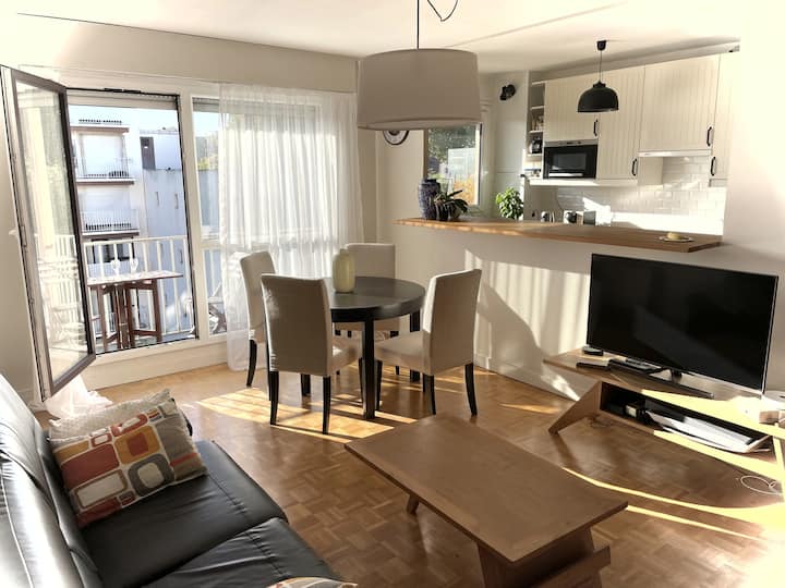 Spacieux T3 60 M² – 2 Ch – 4 Pers -Métro – Parking - Fontenay-aux-Roses