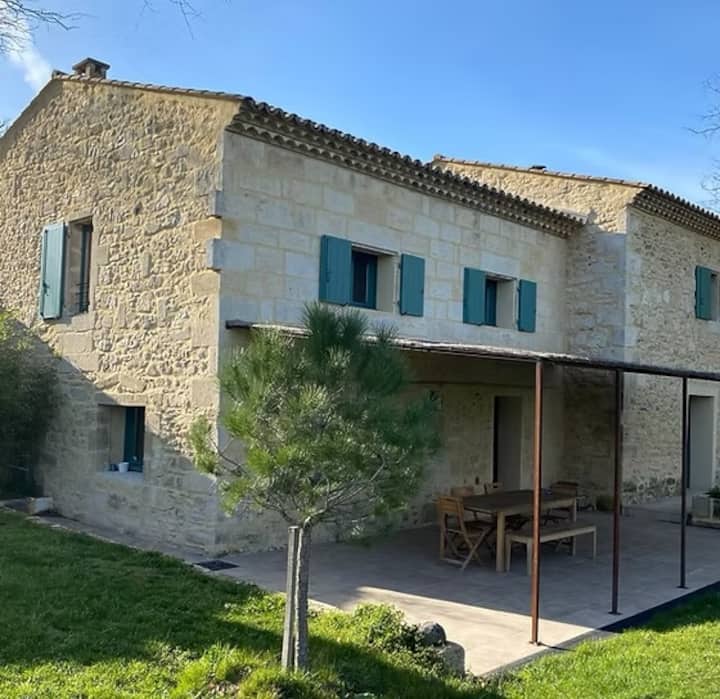 Le Mas Des Chênes, Maison Provençale (Gare Tgv) - Lédenon