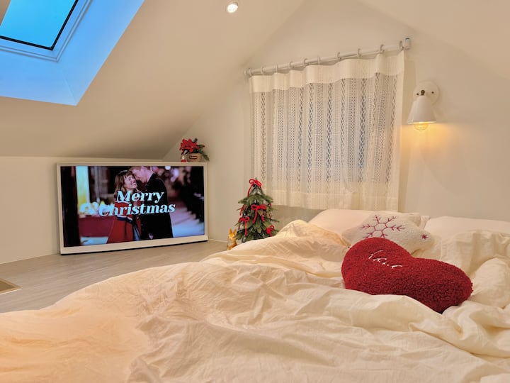 임미임미 [복층독채] 김녕해수욕장4분/무료불멍/넷플릭스/400평정원/셀프조식 - Jeju-si