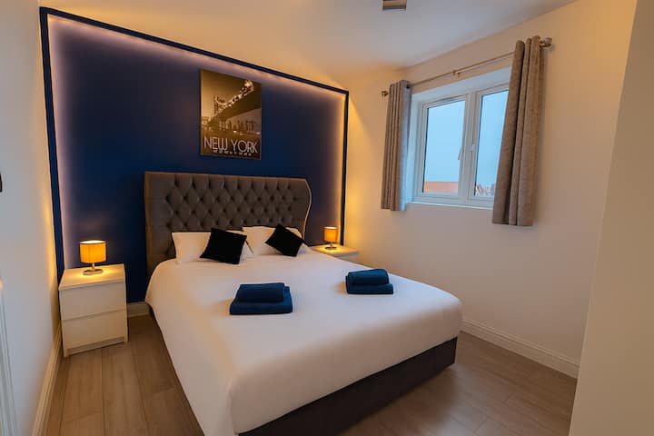 Modern 1br | Sleeps 4 | Parking & Netflix - Aylesbury
