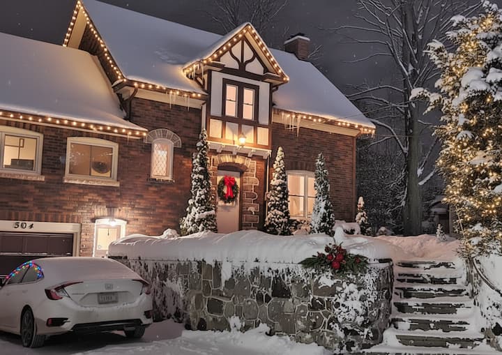 Historic Tudor Manor | Saugeen River & Rail Trail - Hanover