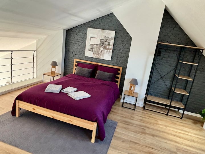 Magnifique Duplex Design 2 Chambres - Binche - La Louvière