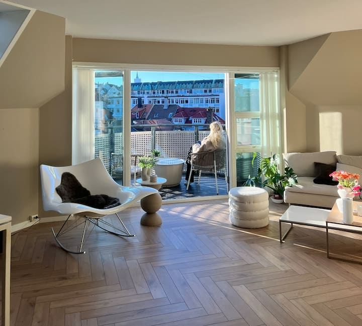 Modern, Big 4-r Apartment In The Center Of Bergen. - Bergen