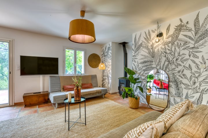 Villa Fragon – Piscine & Oliviers 8 Pers - Lunel