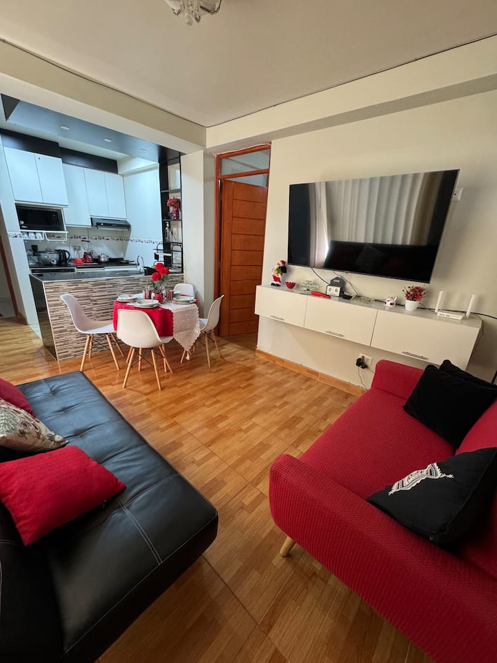 Dpto Moderno Entero De Dos Habitaciones En Primer - Tacna