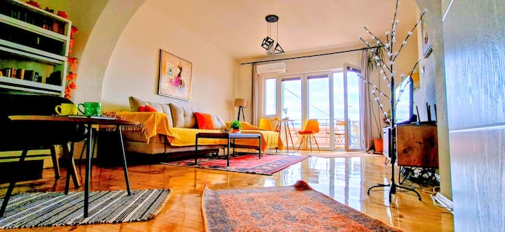 Skopje Amazing City View! Entire Flat! Renovated! - 北馬其頓