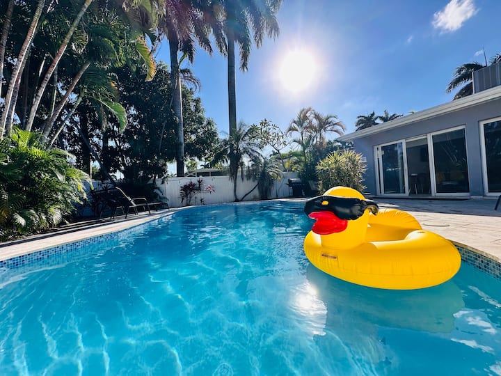Heated Pool Nespresso 6 Min To The Beach Bbq - Dania Beach, FL