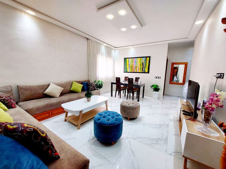 Bien Placé /Wifi 100mb/s / Clim/parking - Fez