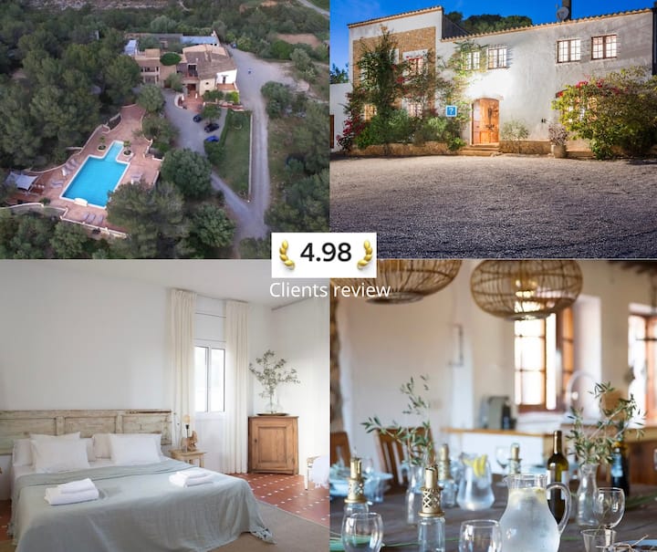 Luxury Private Estate • 10-12br •Pool •Near Sitges - Calafell