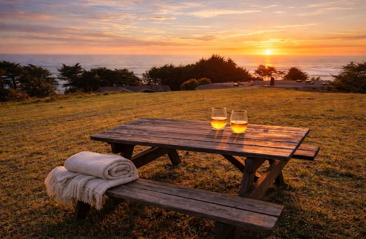 Timbers Suite-ocean View/hot Tub/walk To Headlands - Mendocino